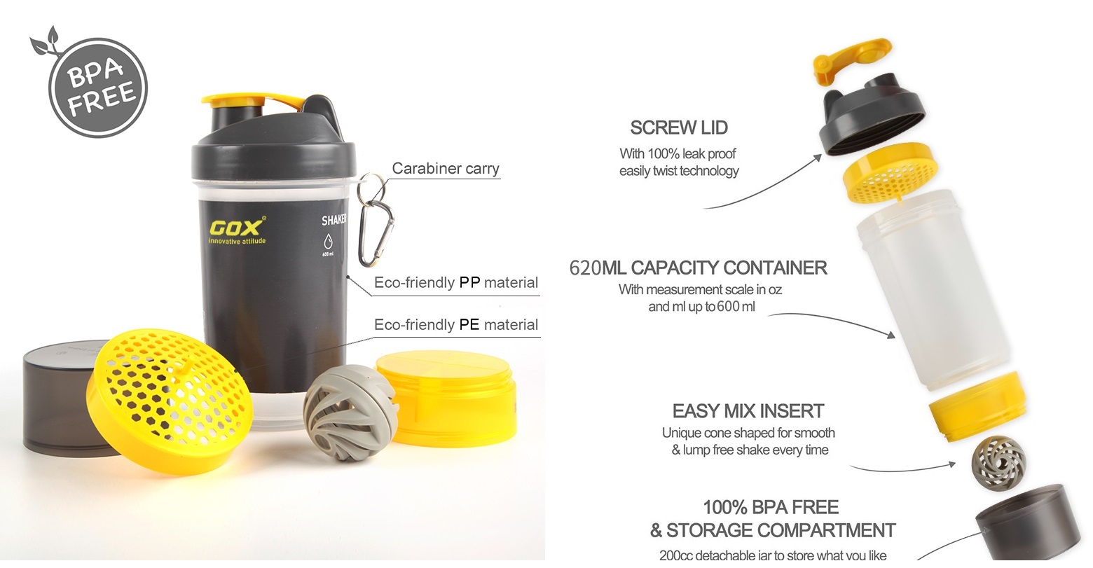 News - Shaker Bottle—Necessary for Workout Drinks